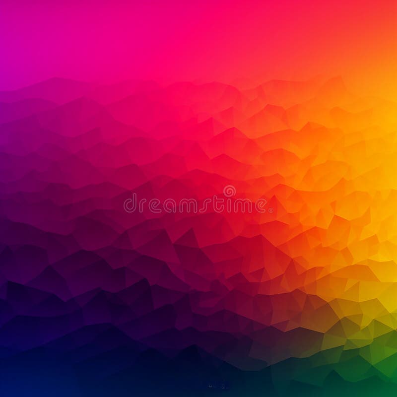 Bright Gradient Background, Rainbow Color Transition, Spectacular ...