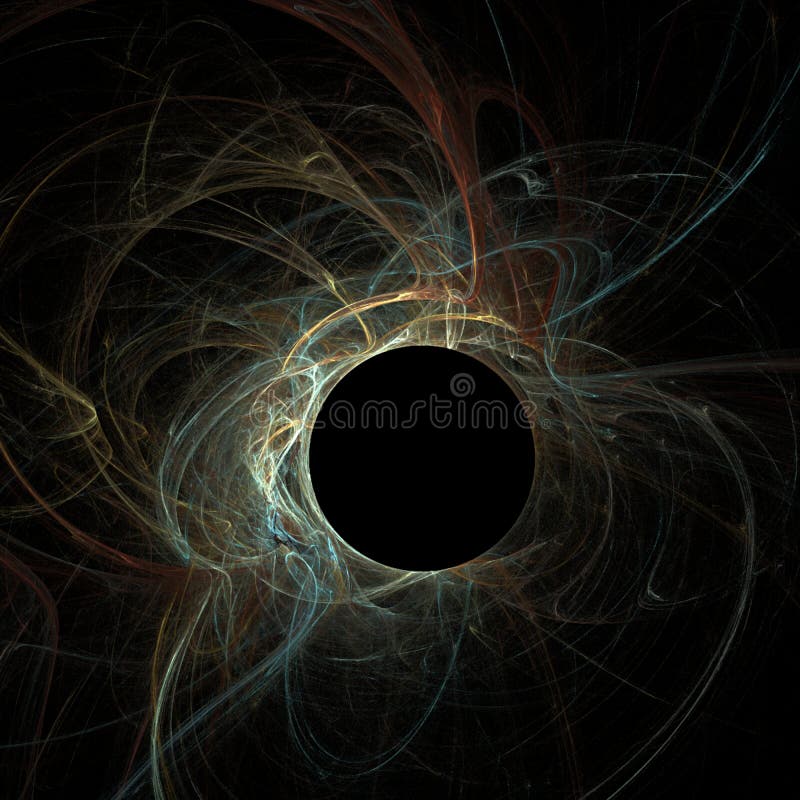 Bright Graphic Color Space Illustration, Star System Stock Vector ...