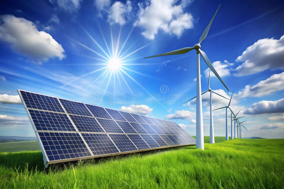 Green Empty Bright Background Copy Space. Festive and Advertising Eco ...