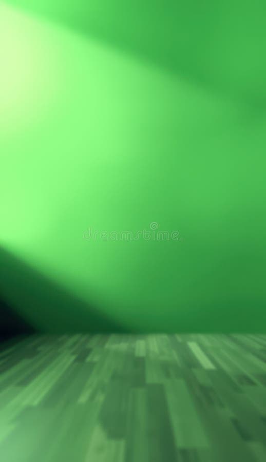 Bright Green Backdrop with Textured Floor Creates an Energetic ...