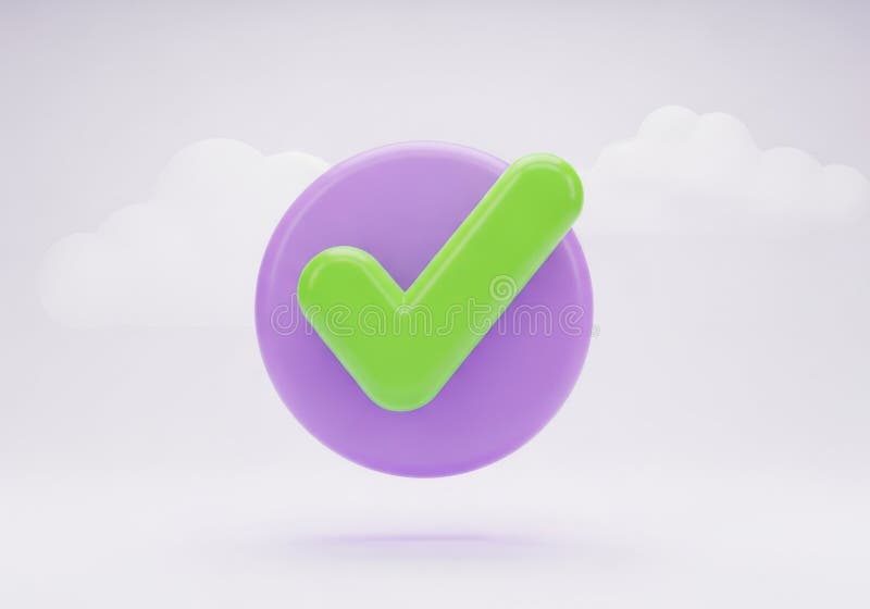 Purple Tick Circle Stock Illustrations – 627 Purple Tick Circle Stock ...