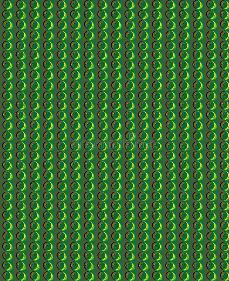 Bright Green Embossed Pattern Composed of Buttons Stock Illustration ...