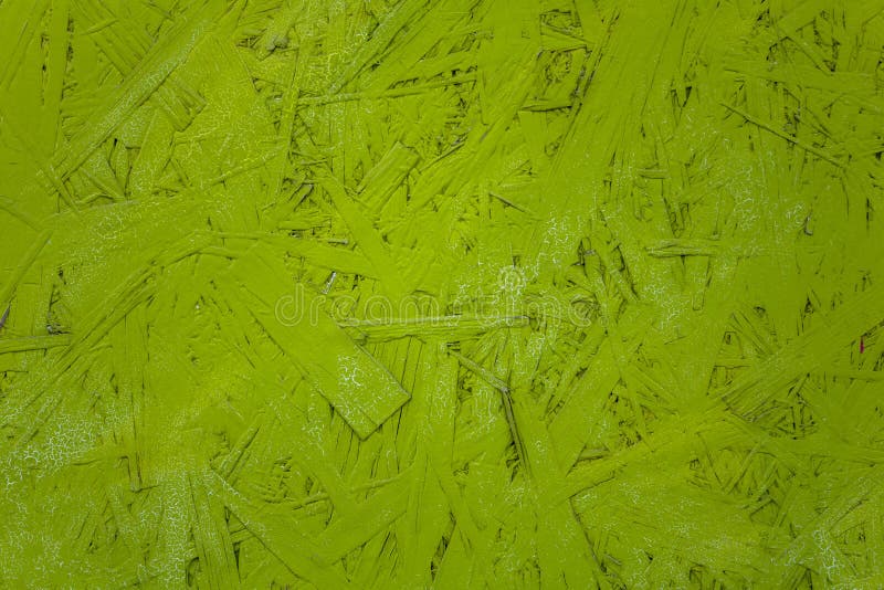 Bright Green Fiberboard with White Spots of Paint. Rough Surface ...