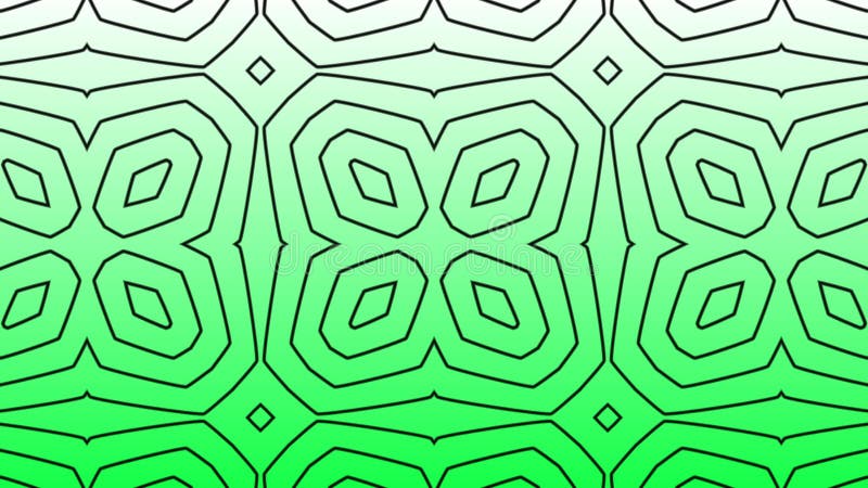Bright Green Floral Patterns on a Pastel Green Background, Creating ...