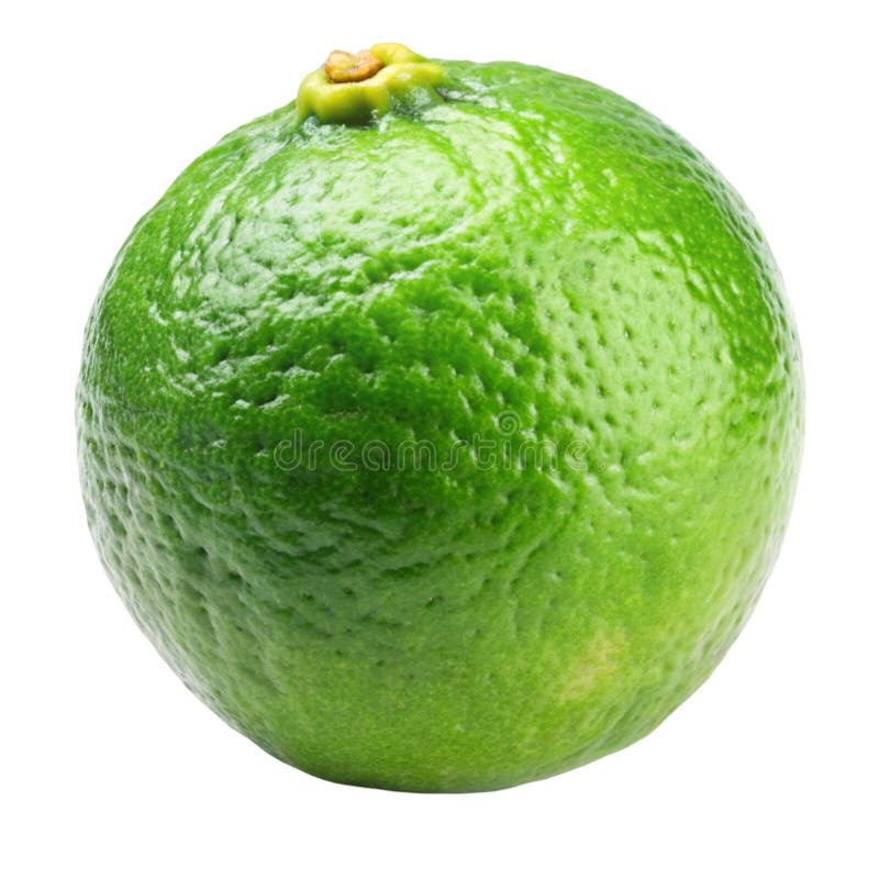 Lime Isolated on Transparent Background Stock Illustration ...
