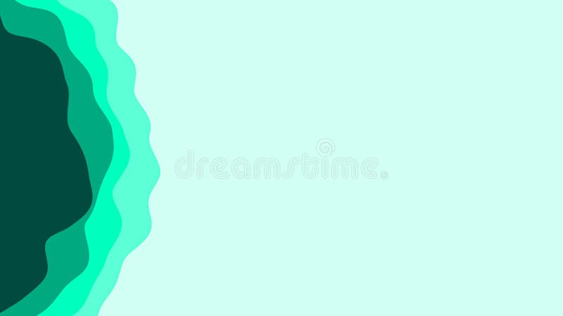 Bright Green Mild Convoluted Objects Background - Abstract 3D Rendering ...