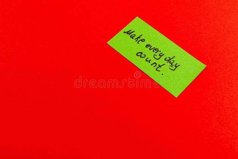 Inspiring Message on Colorful Note Encouraging daily Motivation and ...