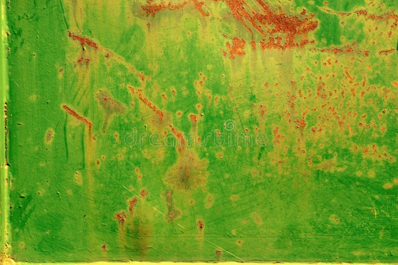 Bright green rust stock image. Image of rusty, rust, abstract - 56763263