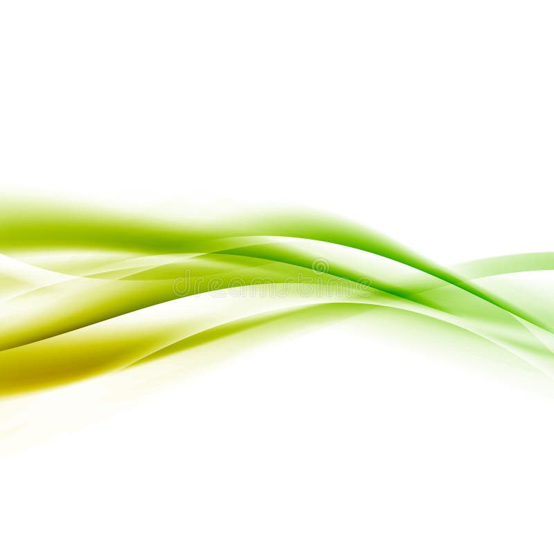 Bright Green Speed Swoosh Line Abstract Modern Layout Stock Vector ...