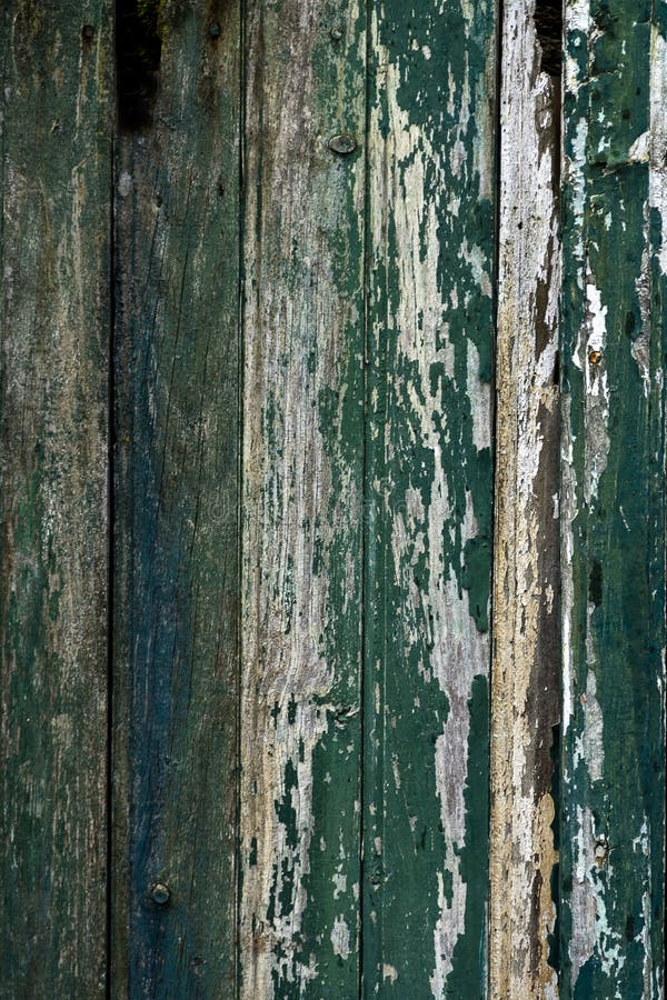 Bright Green Wooden Textured Surface with Hints of Rust Stock Photo ...