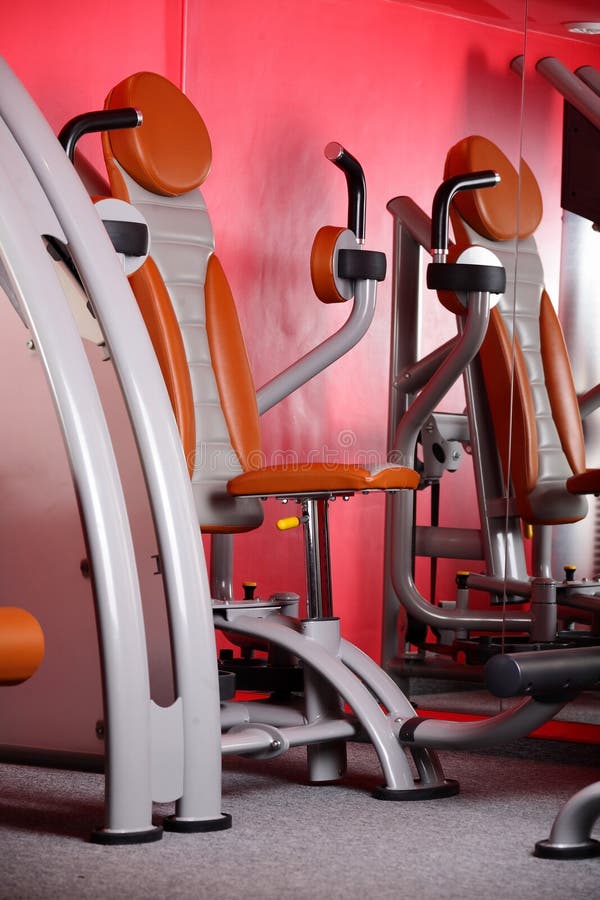 Bright Gym with a Lot of Windows Stock Image - Image of activity ...