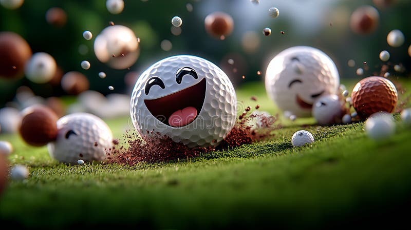 Bright, Happy, Cool Unpredictable Vibrant Balls in Motion. with ...