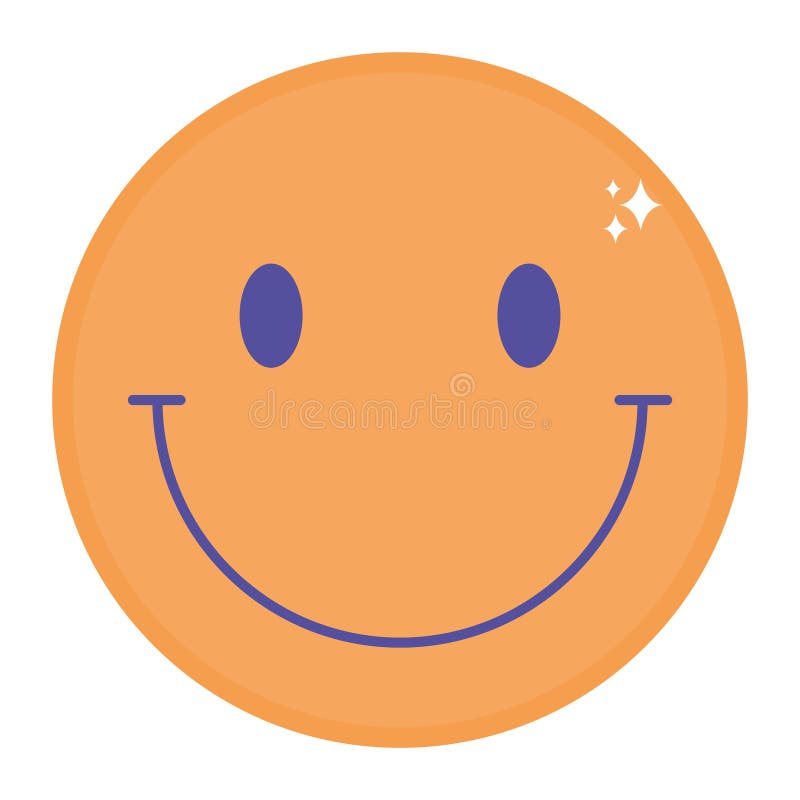 Bright happy face stock vector. Illustration of love - 249466859