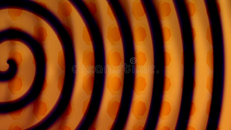 Bright and Happy Yellow Spiral Background, Retro or Grunge Style, 3d ...