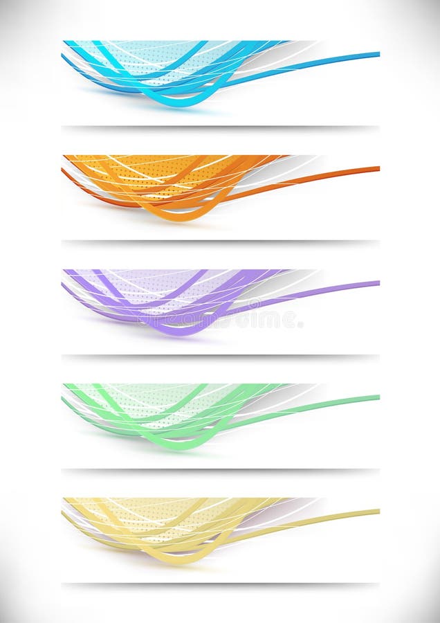 Collection of Colorful Bright Web Header Footer Dividers Stock Vector ... Collection of Colorful Bright Web Header Footer Dividers Stock Vector ...