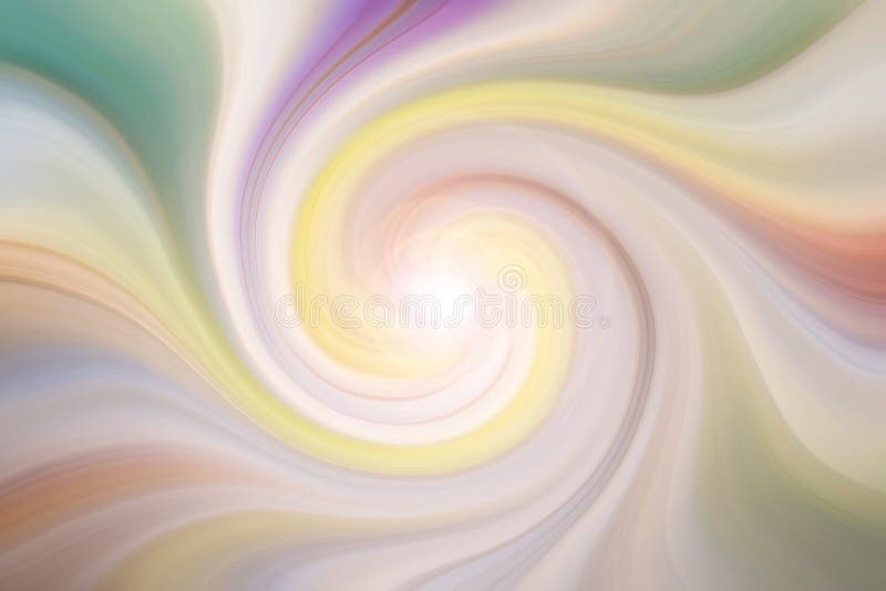 Swirl of Multi-colored Stripes. Abstract Rainbow Background Stock ...