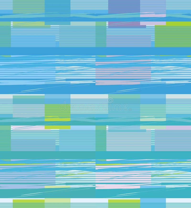 Bright Horizontal Lines Forming Rectangles Stock Illustration ...