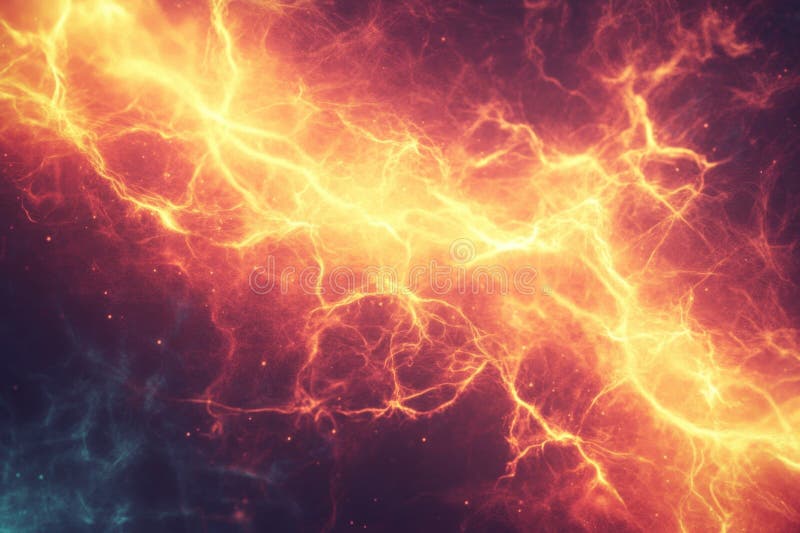 Dynamic Display of Vibrant Energy Patterns in a Cosmic Background Stock ...