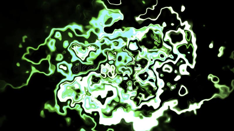 Bright Hypnotic Plasma Flow. Motion. Colorful Shimmering Plasma Pattern ...