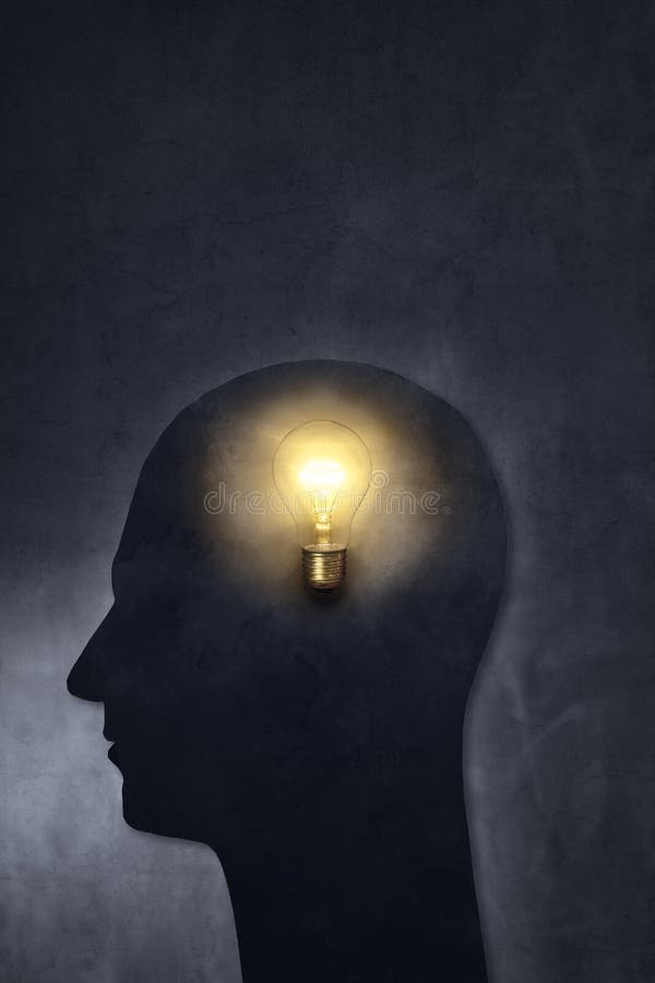Bright Idea stock image. Image of thinking, bulb, inspiration - 23730875