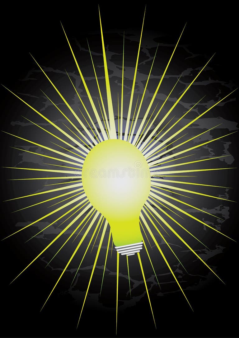 Bright Idea Light Bulb Stock Illustrations – 130,326 Bright Idea Light ...