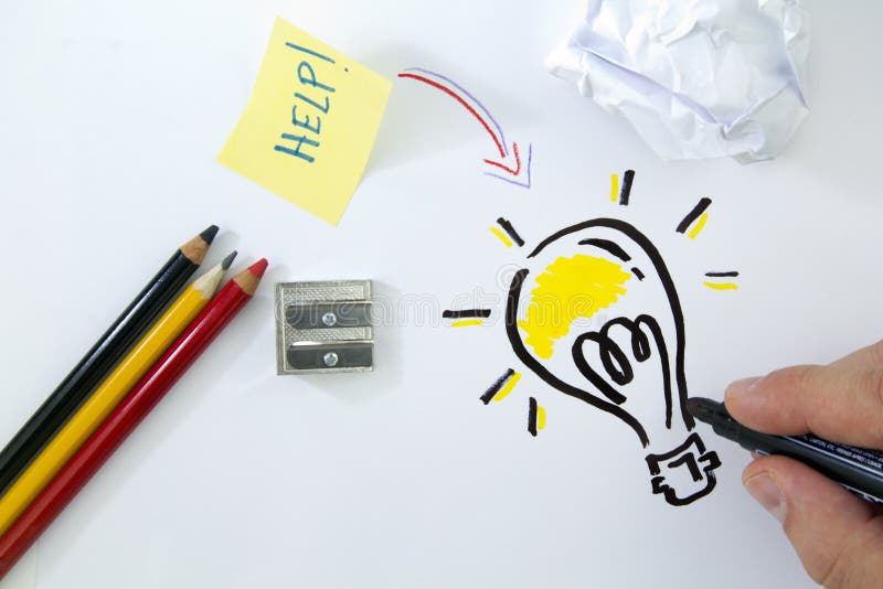Bright Idea stock image. Image of genius, flair, dream - 29076943