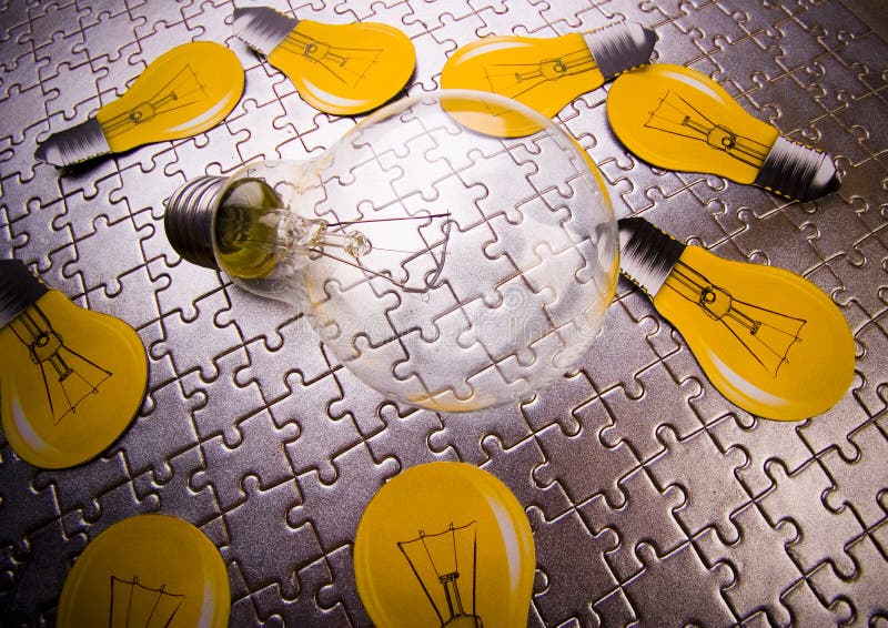Bright idea stock photo. Image of choices, inspiration - 3486348