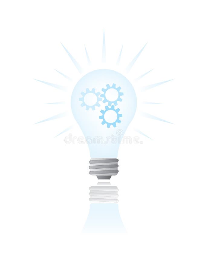 Bright idea stock vector. Illustration of remember, isolated - 4371054