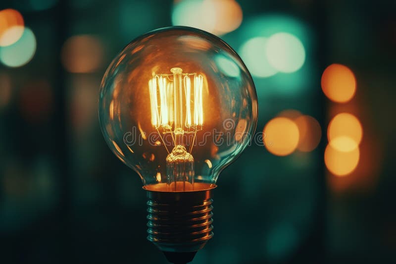 Bright Idea Generation for Innovative Business Solutions Stock ...