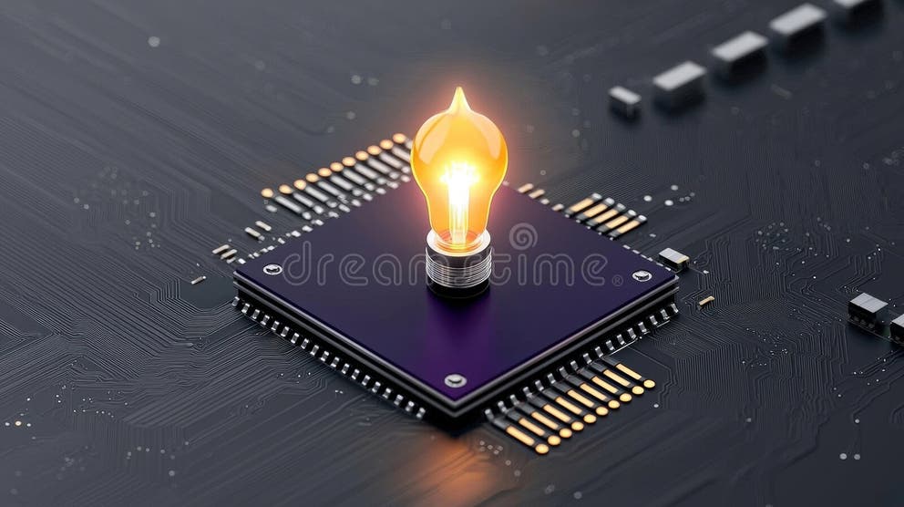 Bright Idea Illumination on Microchip Represents Innovation in ...