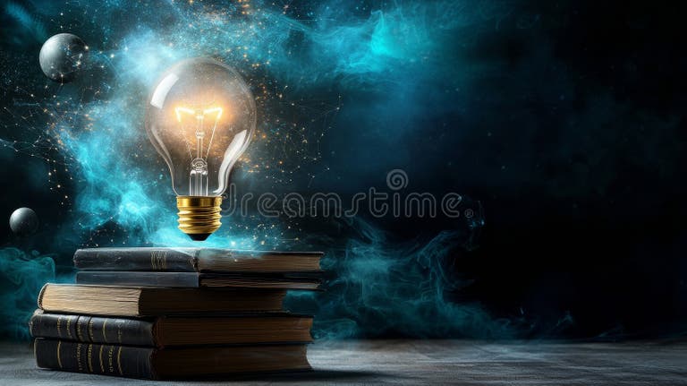 A Bright Idea: the Symbol of Knowledge and Creativity Illuminating a ...