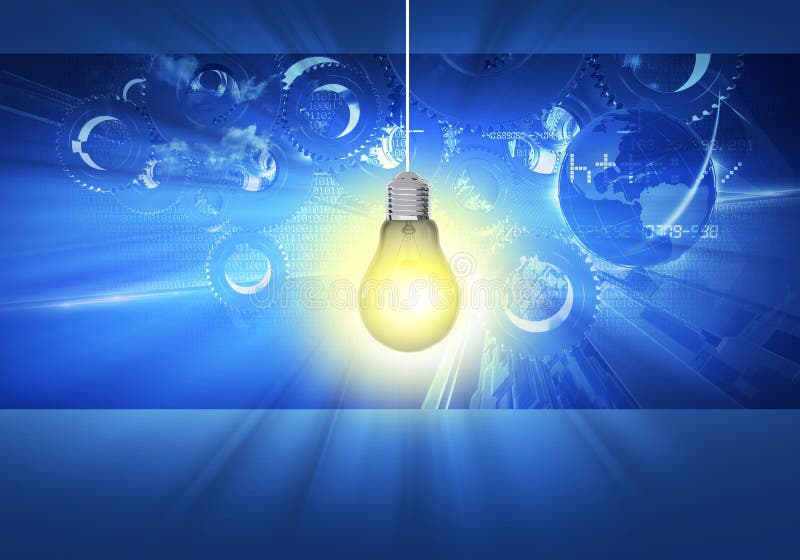 Bright Ideas Concept stock illustration. Illustration of concept - 36286743