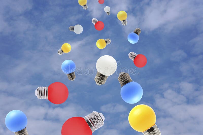 Bright ideas stock image. Image of bulb, power, object - 31243925