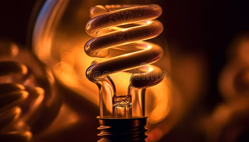 Bright Ideas Glowing from Electric Lamp, Fueling Innovation and ...