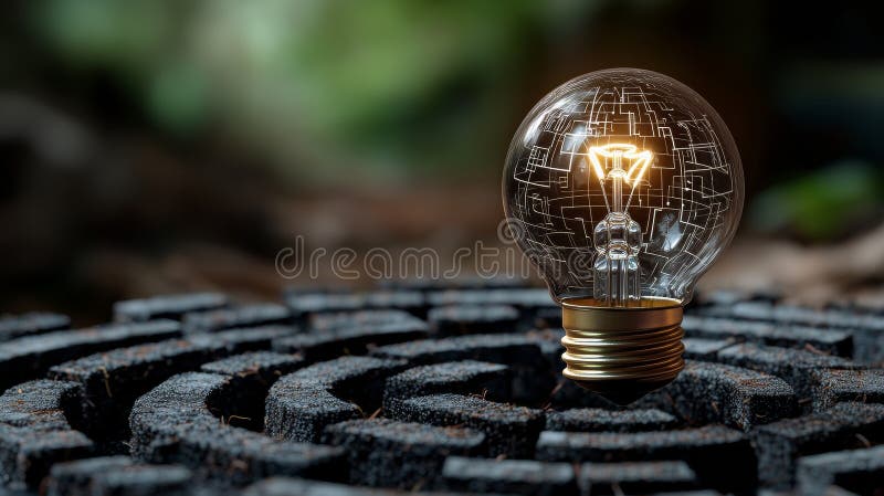 Bright Ideas Illuminate the Path: a Light Bulb Overcoming the ...