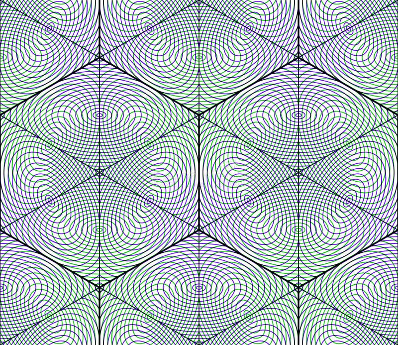 Bright Illusory Abstract Geometric Seamless Pattern with 3d Geom Stock ...