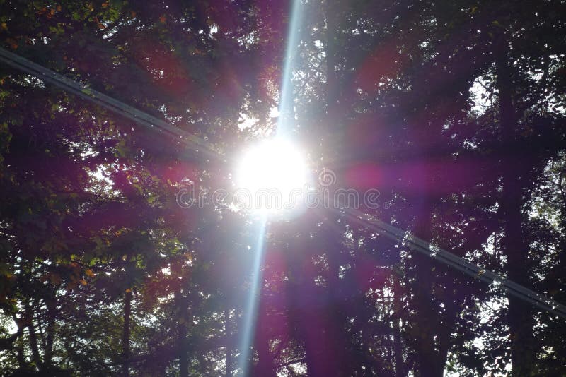 Bright Intence Sunrays stock photo. Image of light, intence - 161251000