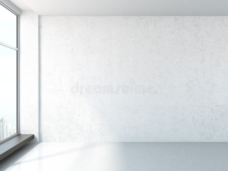 Bright Interior with Sun Light Stock Image - Image of inside, office ...