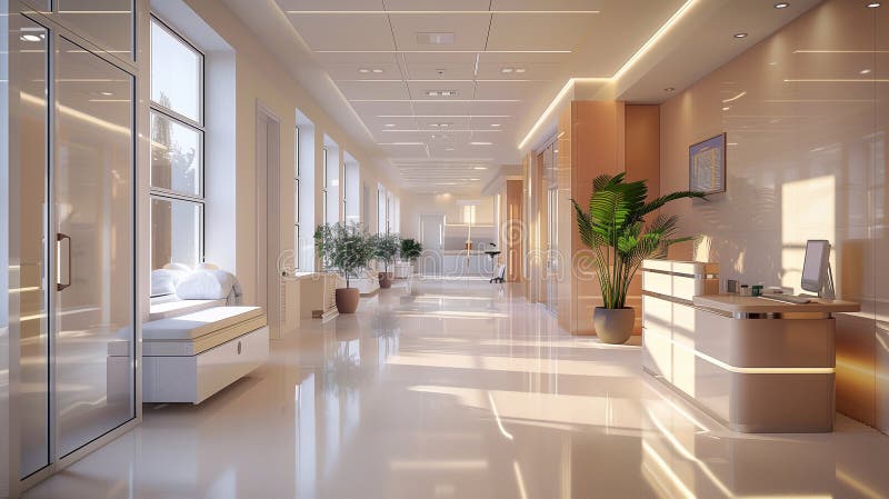 Bright and Inviting Reception Space with Contemporary Design and ...