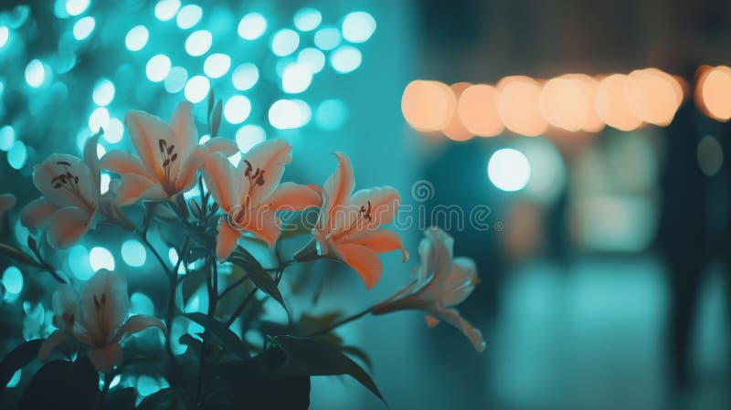 Bright Island Flower Arrangement Centerpiece Stock Photos - Free ...