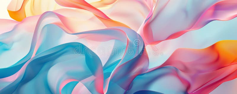 A Bright, Light Background with Soft, Abstract Shapes and Gentle ...