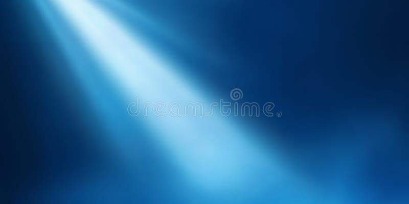 Bright Light Beam on Blue Backdrop Stock Illustration - Illustration of ...