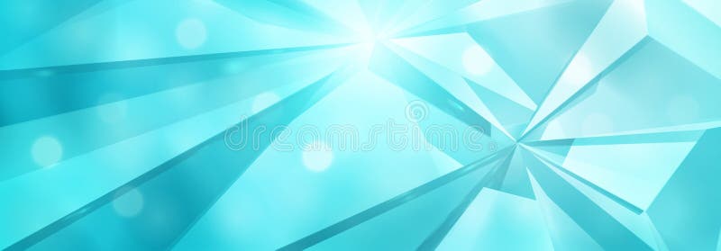 Bright Light Blue Abstract Background with Geometric Shapes Stock ...