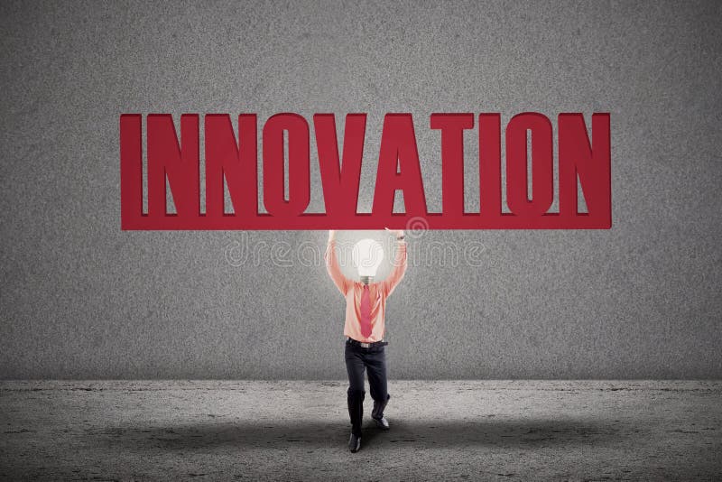Bright innovation concept stock photo. Image of icon - 39958994