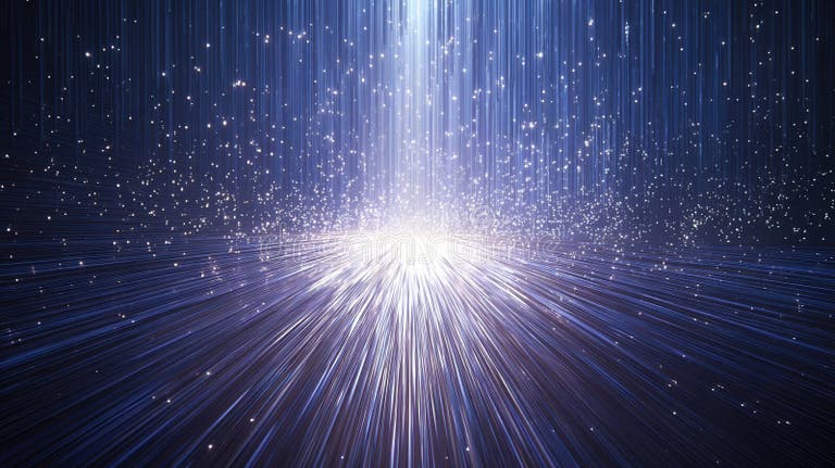 Dynamic Transition Effect with Light Streaks and Sparkling Particles in ...