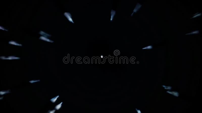 Bright Light Exploding with Streaks of Light Expanding Outward Stock ...