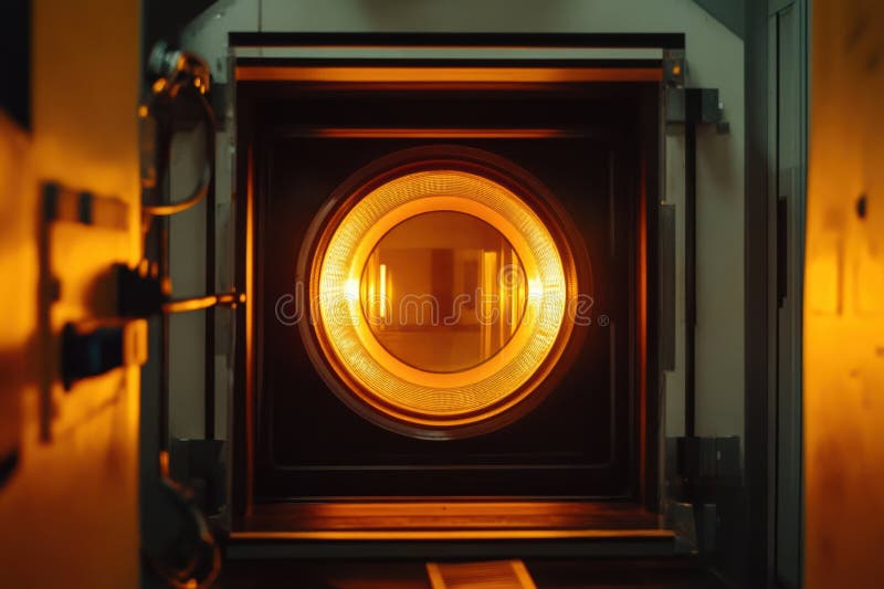 A Bright Light Illuminates a Room, Creating a Warm and Inviting ...