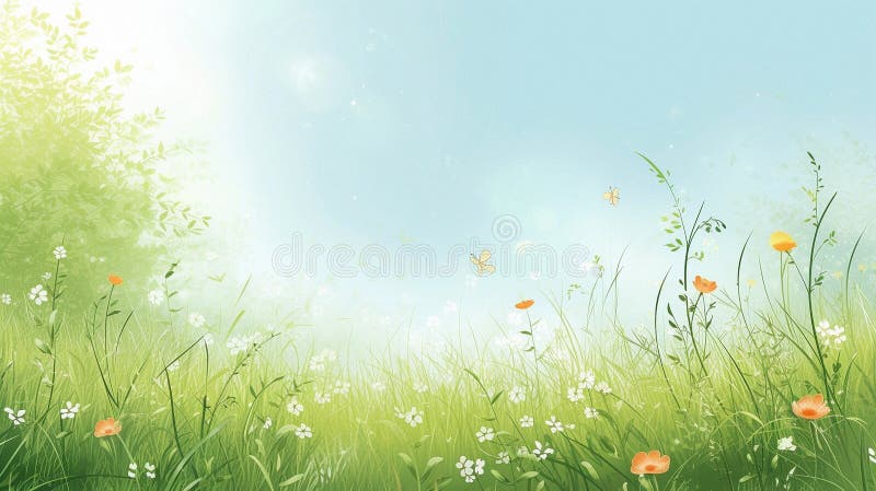 Professional Spring and Summer Background. for Presentations and ...