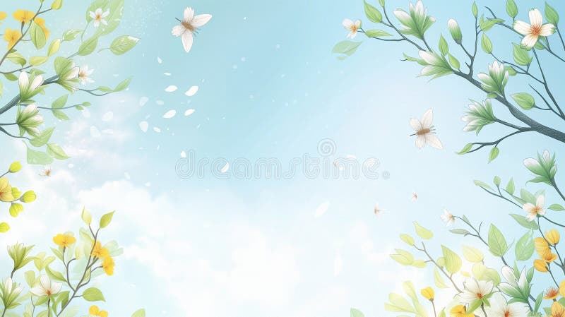 Professional Spring and Summer Background. for Presentations and ...