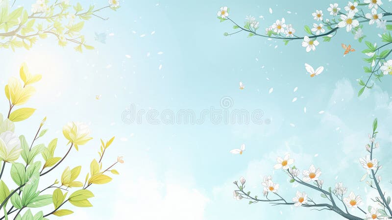 Professional Spring and Summer Background. for Presentations and ...